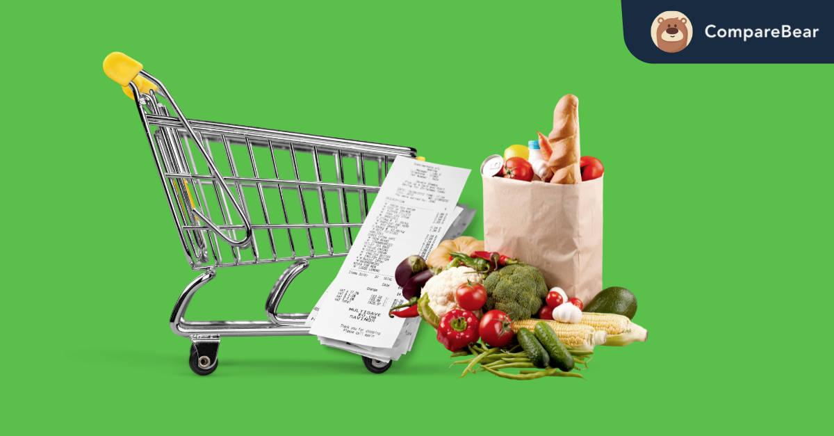 Average Grocery Bill In NZ ComparBear